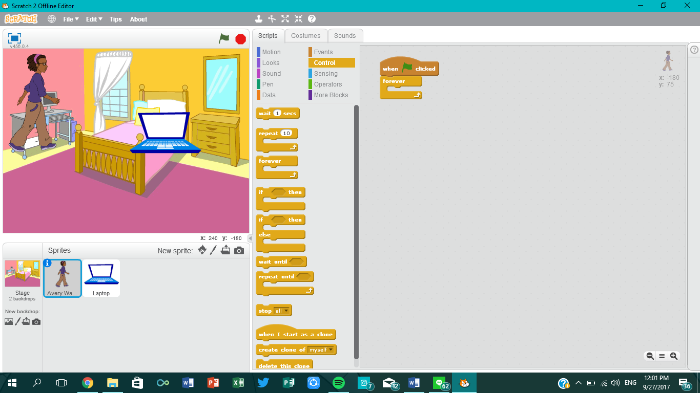 Membuat Animasi pada Scratch Step by Step