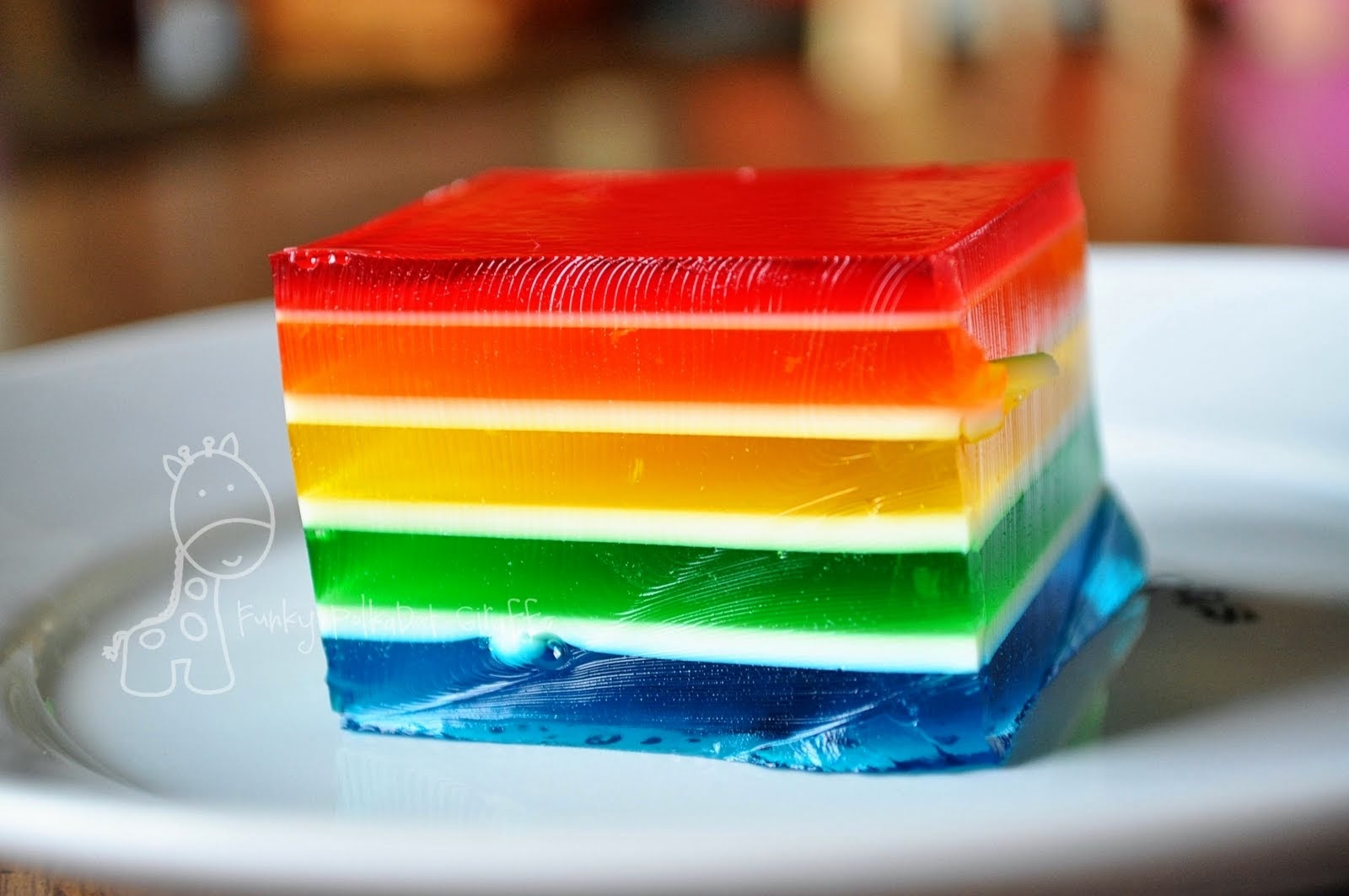 The Colorful White: Colorful Jello