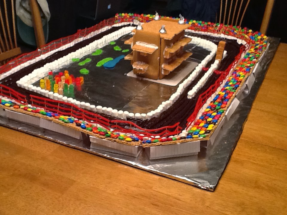 For The Love of Indy: A Gingerbread Pagoda and Candy Model of ...