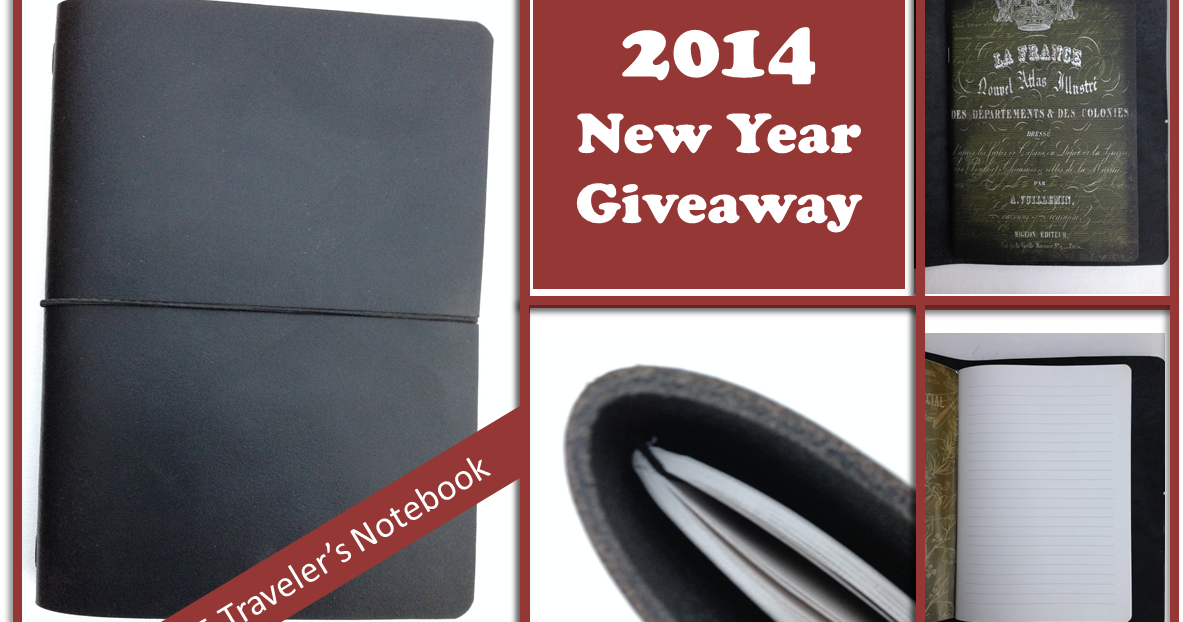 My Life All in One Place: Giveaway: A5 Traveler's Notebook