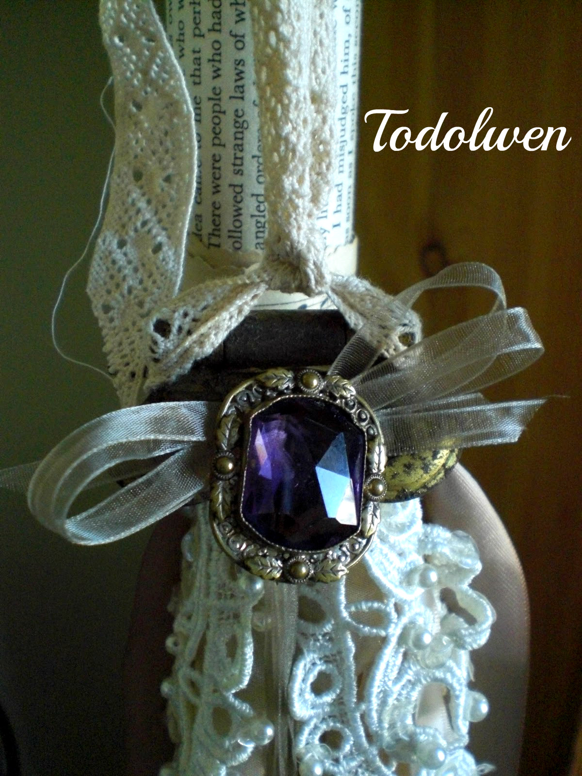 Todolwen Ribbon And Lace Tassel Tutorial