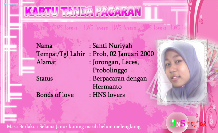 Hermansyah Video&PhotoGraphy: KARTU TANDA PACARAN DAN KARTU ULTAH