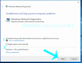 Logeshwaran.org: Windows Network Diagnostics for Windows 10 - How to ...
