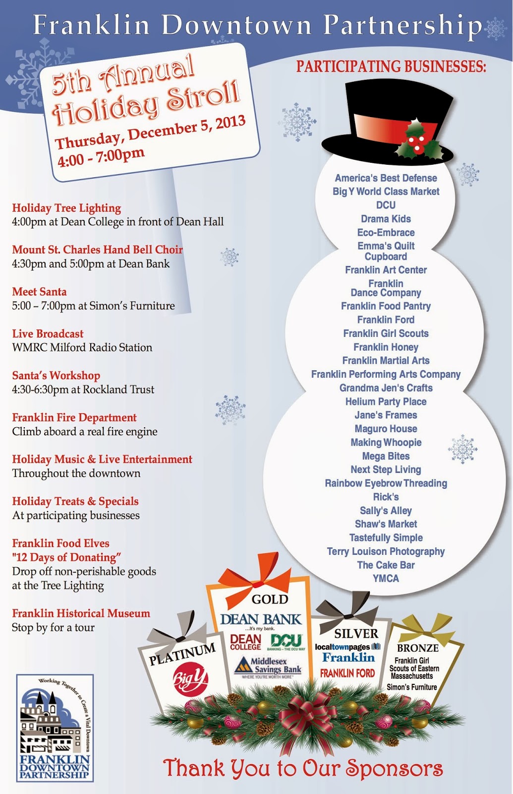 Franklin Downtown Partnership: November 2013