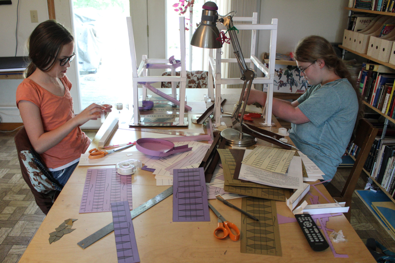 Craft Knife: Homeschool Physics: We Made Paper Roller Coasters