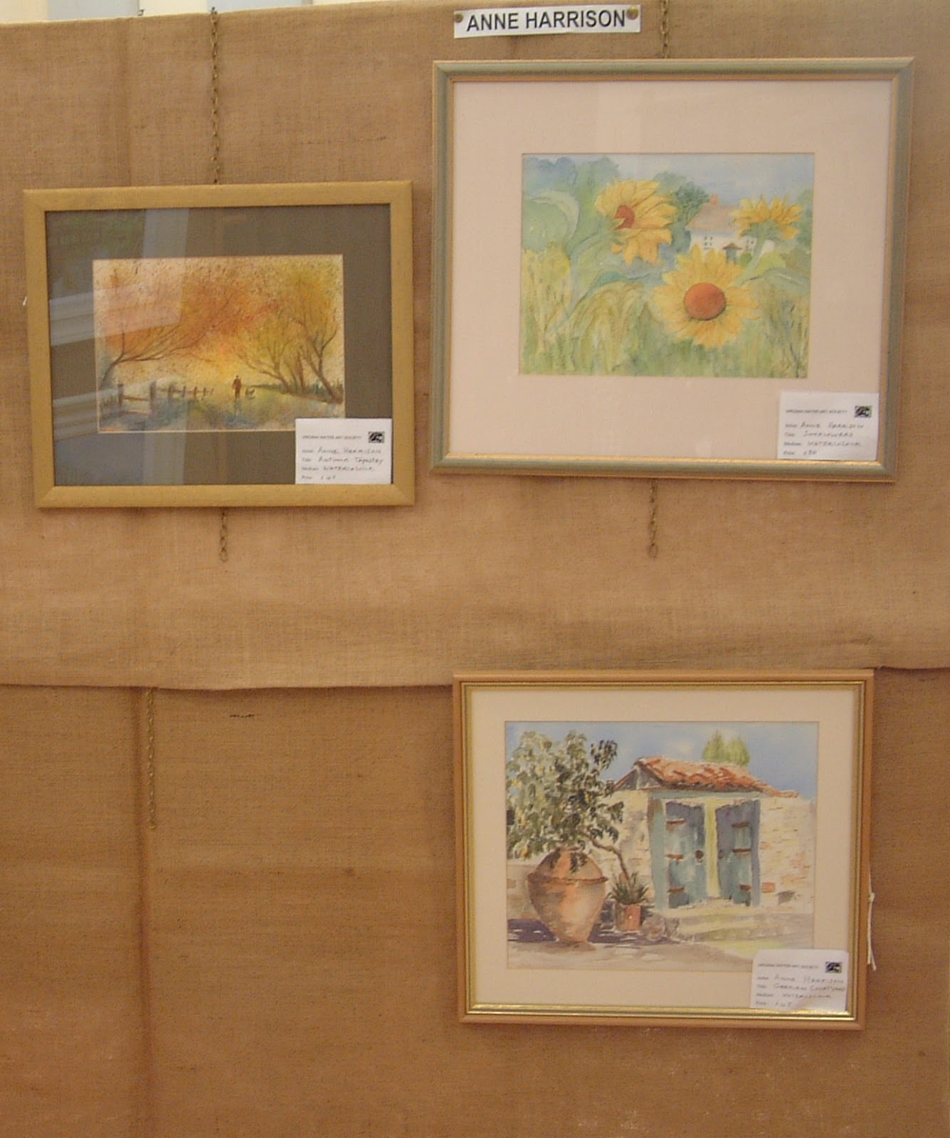 Virginia Water Art Society Diary: Paintings By Anne Harrison Winter ...