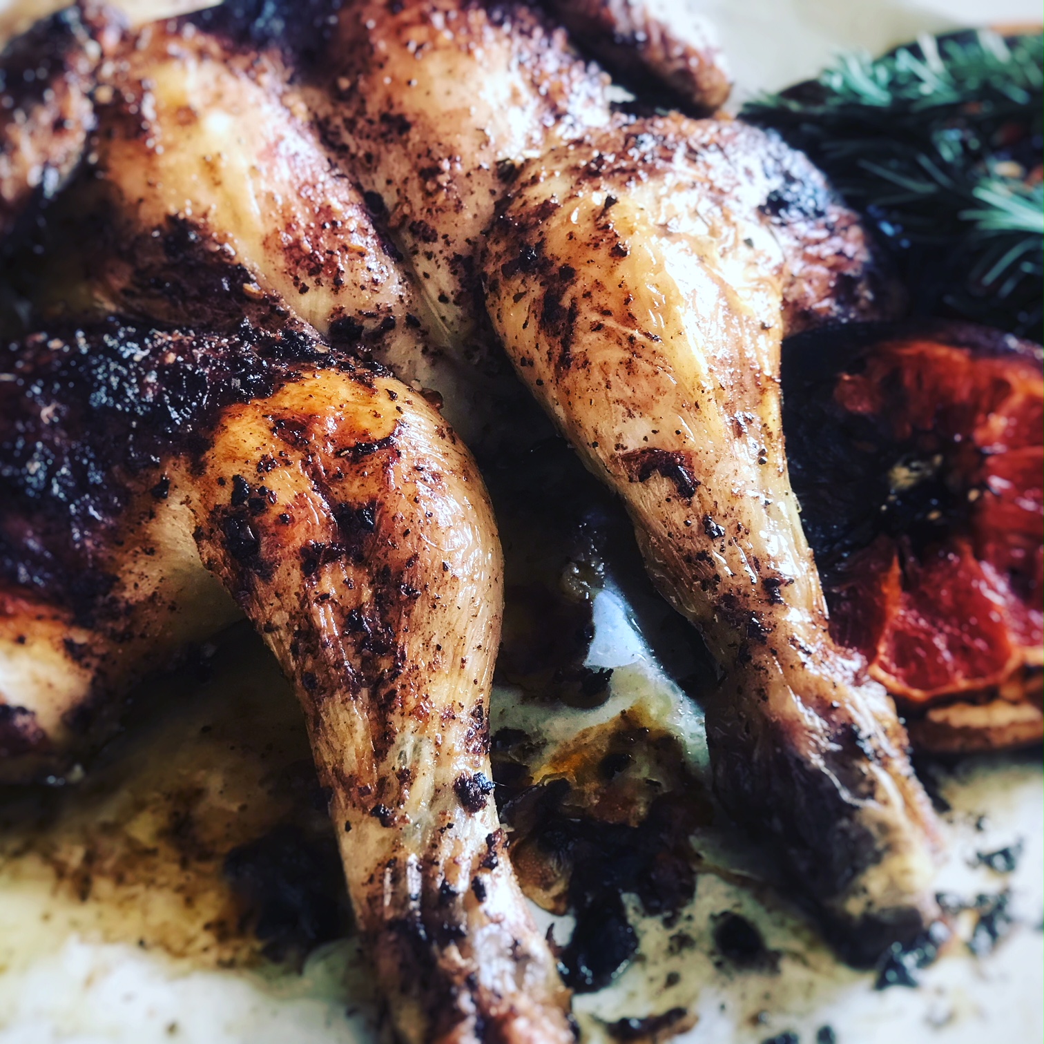 Grapefruit and Sumac Roast Chicken