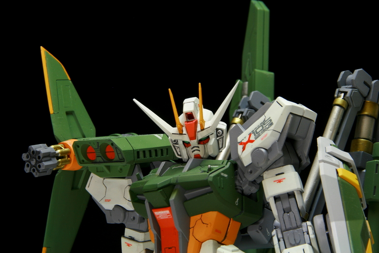 GUNDAM GUY: MG 1/100 Strike Gundam Double Launcher & Double Sword ...