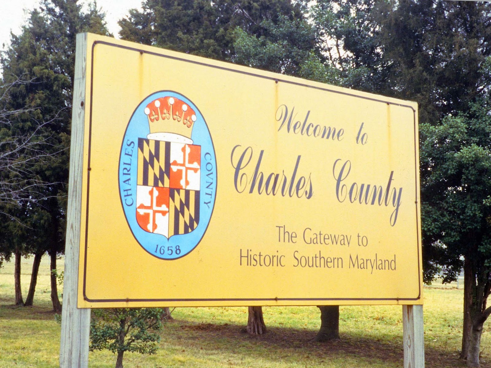 Geographically Yours Welcome: Charles County, Maryland