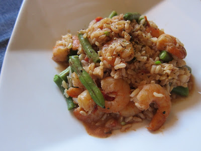 Belle's Baking: Caribbean Shrimp & Rice
