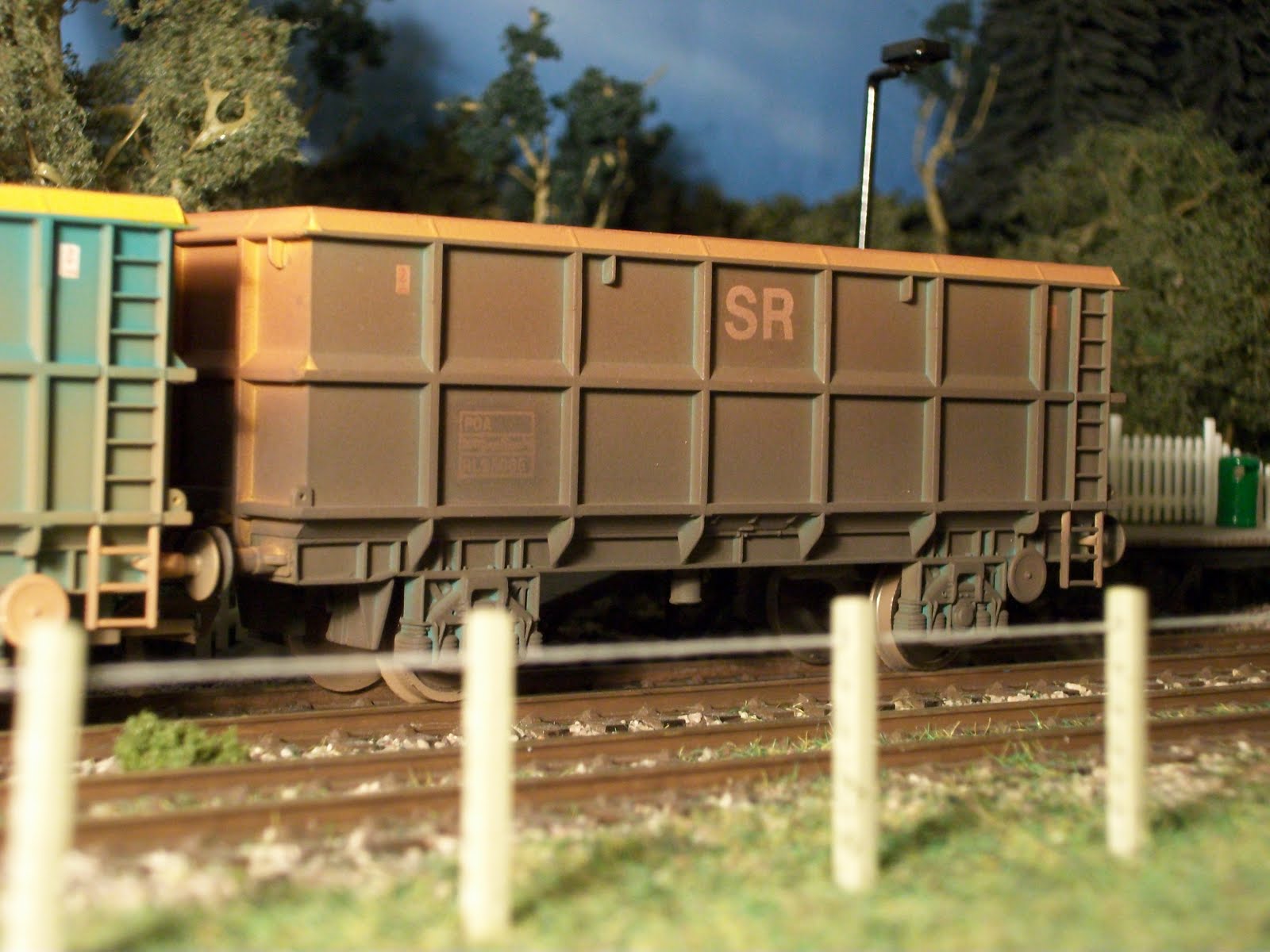 Choppers Railway: Watergate Halt: POA scrap wagon