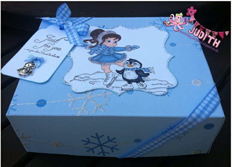 Inky Impressions Inspirational Blog: A cute decorated gift box for ...