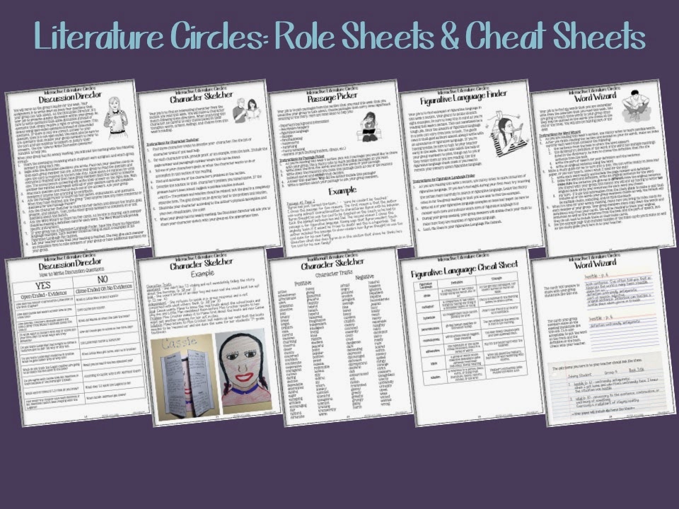 Literature Circles in the Middle Grades | Adventures in Literacy Land