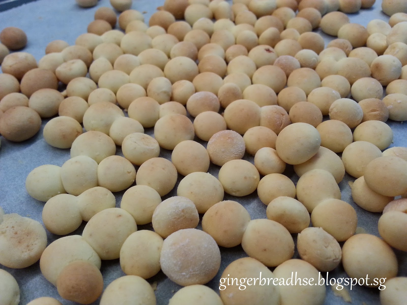 Gingerbread House: Tamago Boro Biscuits (小馒头)