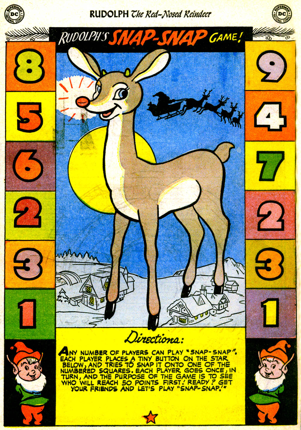 Saved From The Paper Drive: Rudolph the Red Nosed Reindeer comics