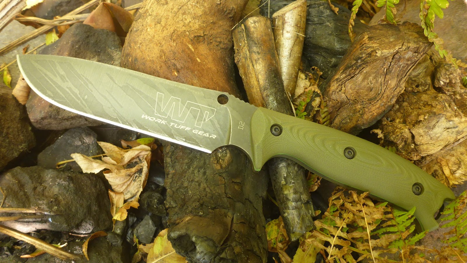 Hardcore Knives and tools for Wilderness Camping: Work Tuff Gear Fixed ...