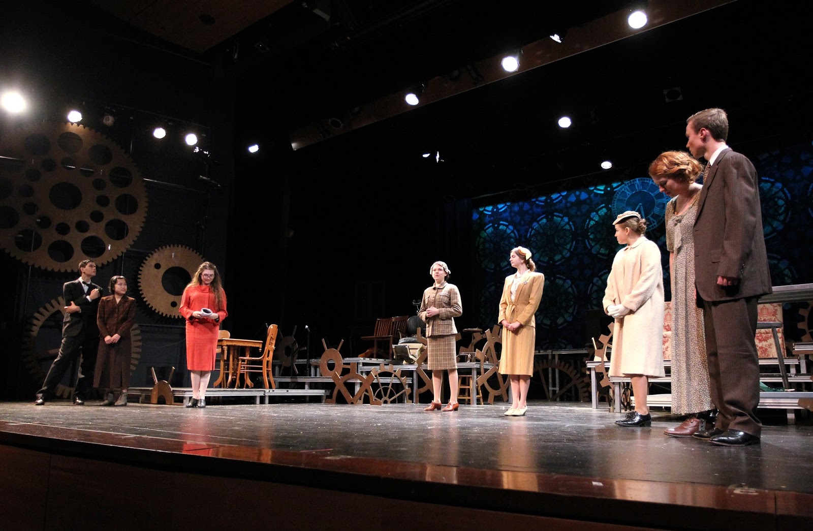 Mark Kodiak Ukena: Lake Forest High School's Dress Rehearsal of "Radium ...