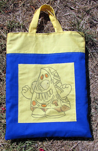 Threading My Way: Library Bag Tutorials