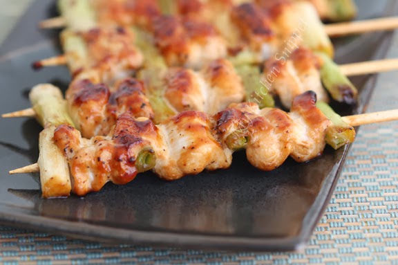 My Kitchen Snippets: Chicken and Green Onion Yakitori