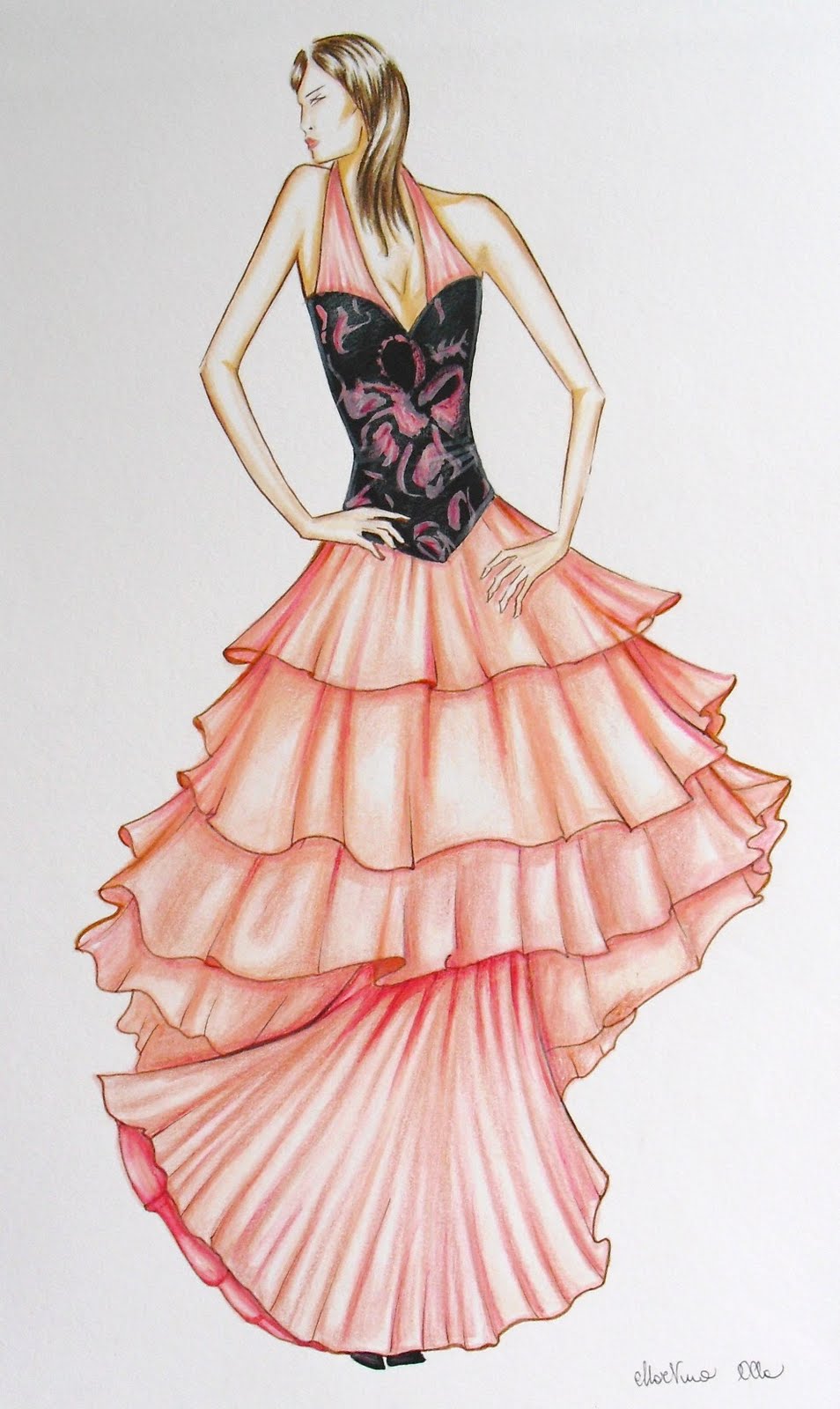 Martina Olla Fashion Design: Figurini di moda collezione P/E 2006