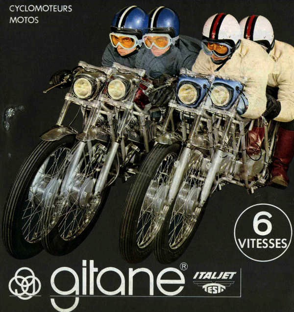 Gitane Testi, Motobécane... et + encore: 1972
