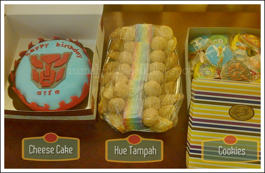 Welcome to Teawe's blog: Transformer Cheese Cake Pesanan Mbak Nia