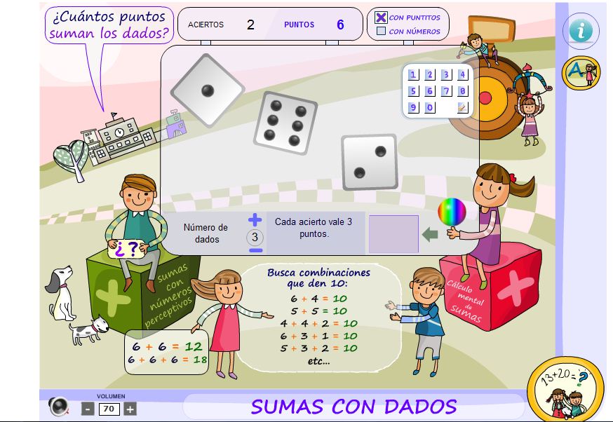 4° Carampangue 2012: Jugando con dados en la suma