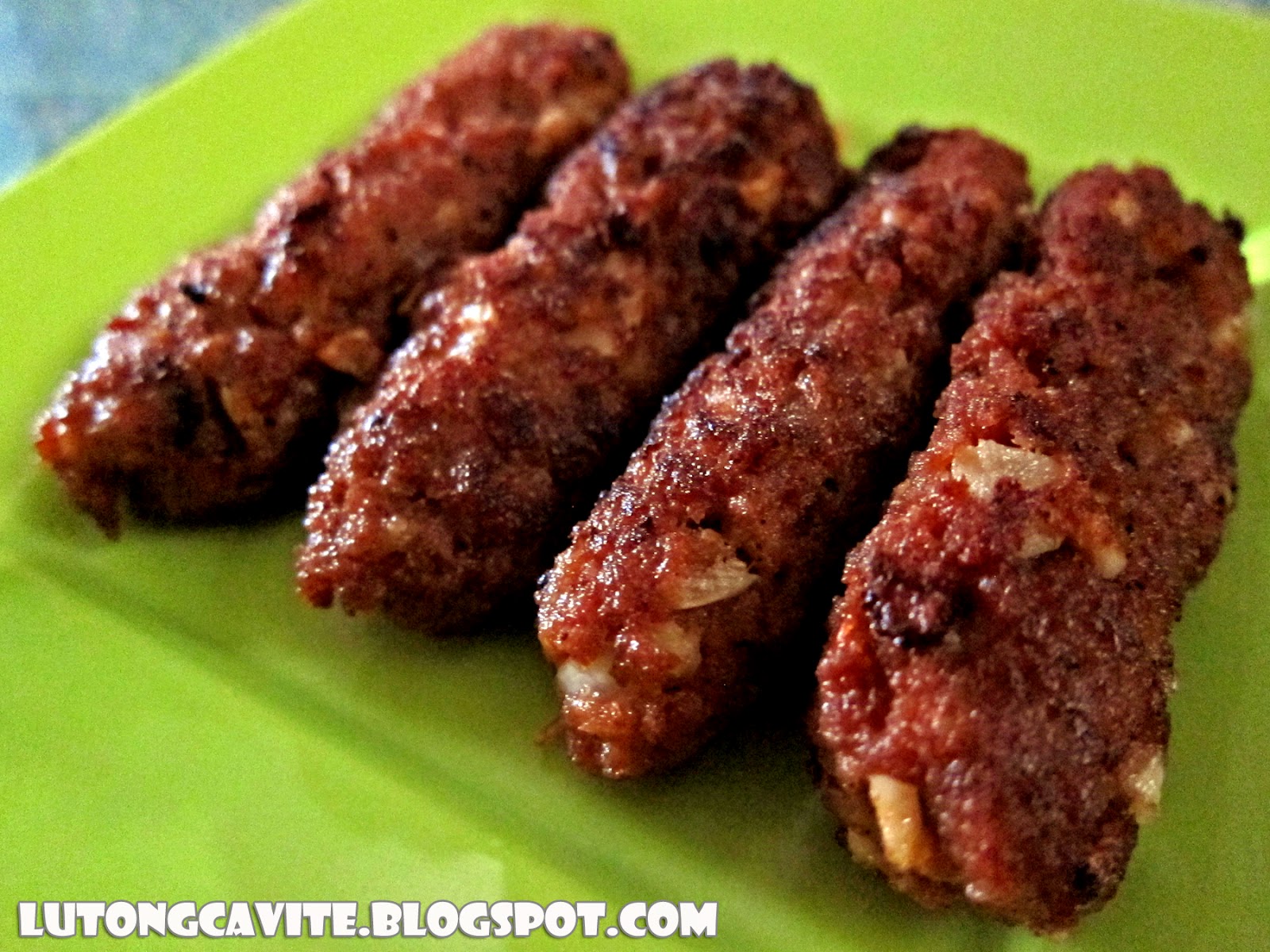 Lutong Cavite : Skinless Longganisa