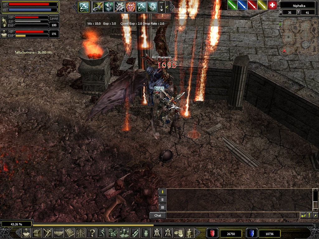 Screenshot of Projecta3.in.th Game Online