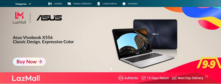 Lazada Launches LazMall; Offers 15-day Return Policy and Next-day Delivery