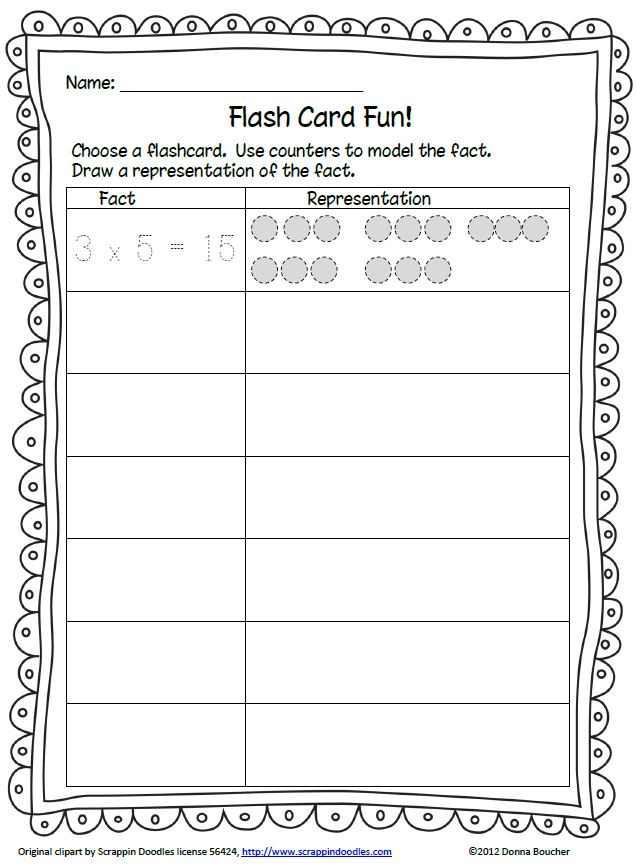 Simply Centers: Better Flash Card Practice