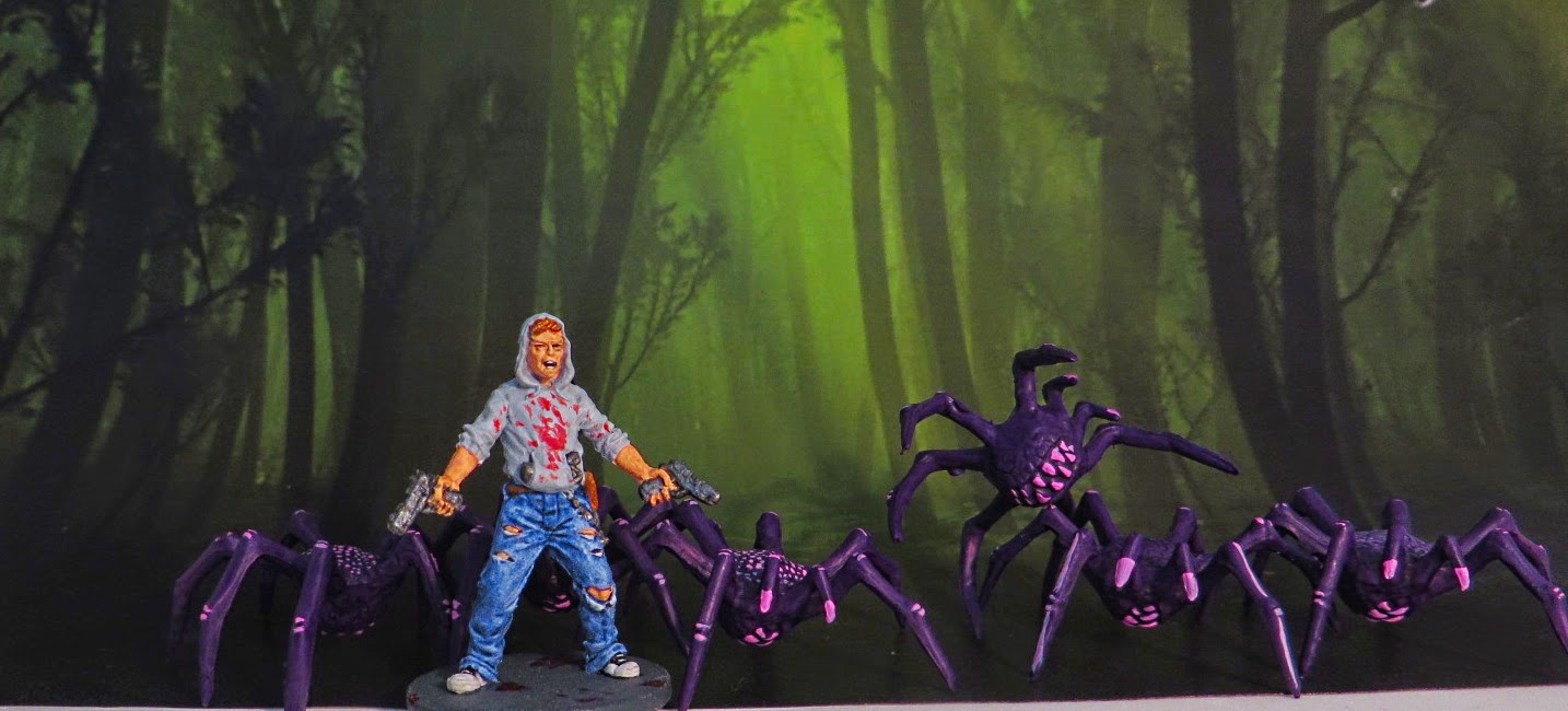 Warmaster: Void Spiders painted (Shadows of Brimstone 7)