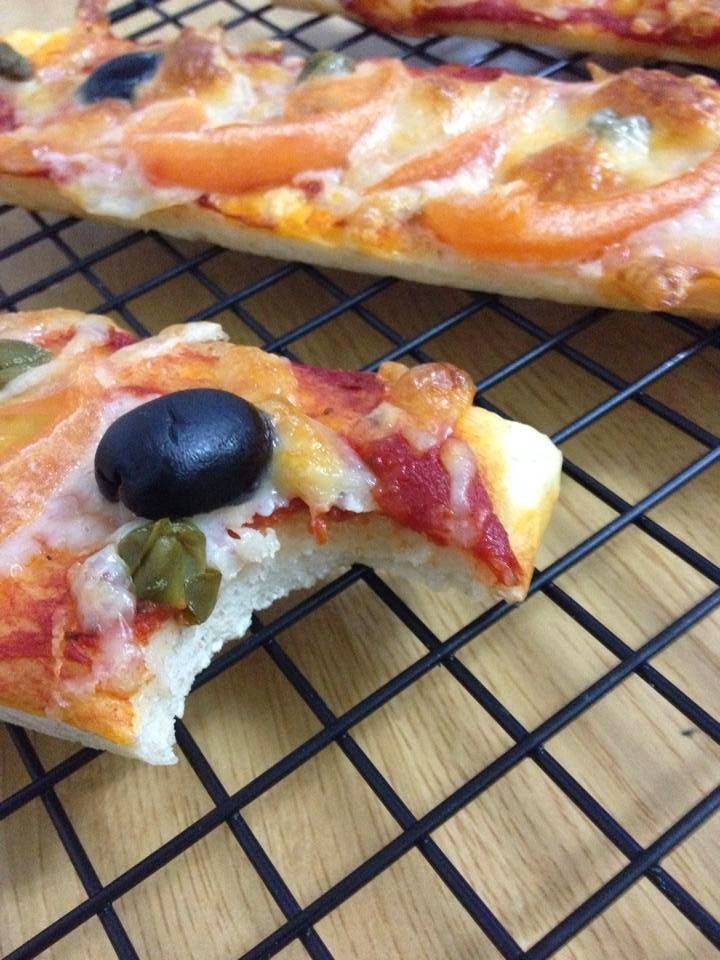 Las Recetas de Lala: Pizza a mi manera, en porciones.