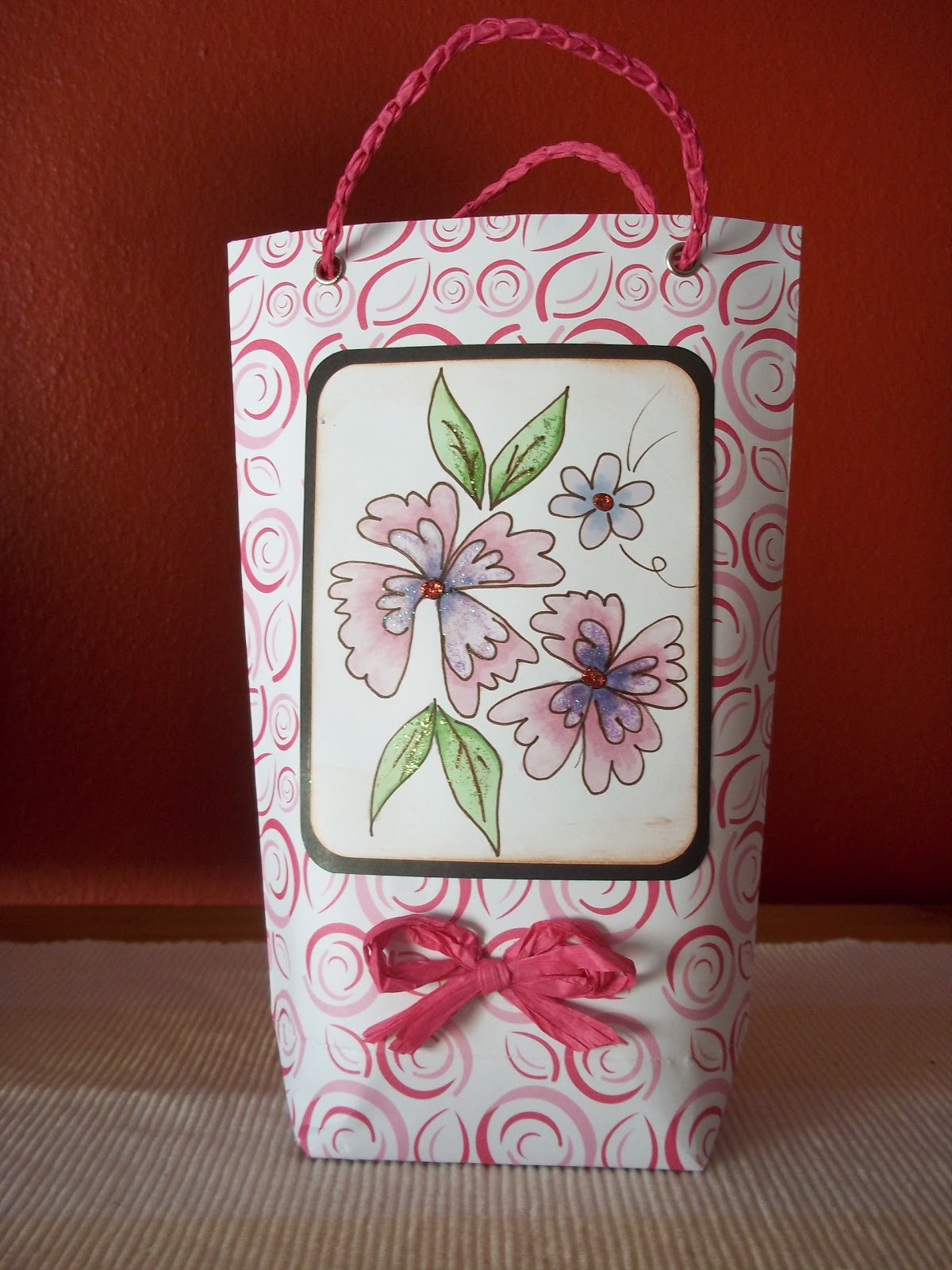 Zooty Owl's Crafty Blog: Handmade Gift Bag Tutorial