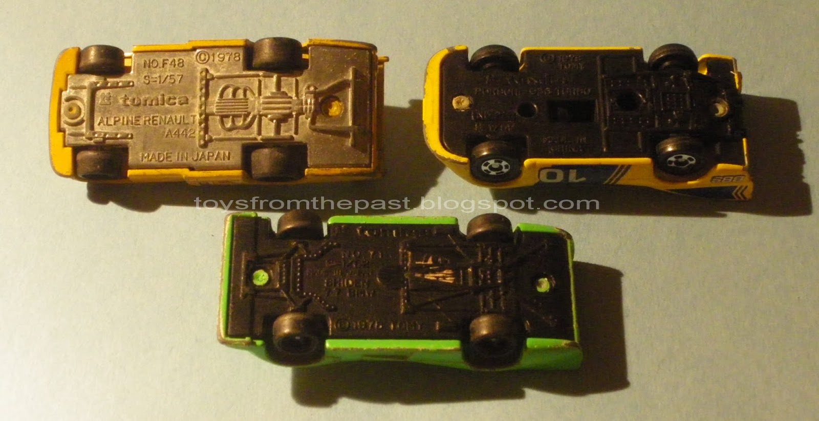 Toys from the Past: #626 TOMICA - SHIDEN 77 BMW, ALPINE RENAULT A442 ...