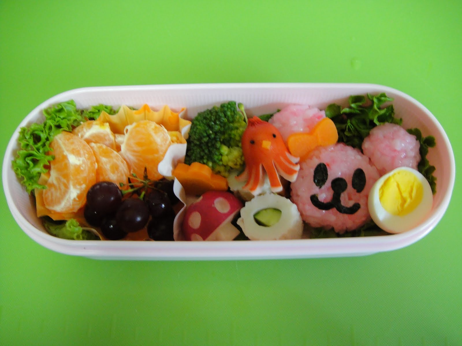 My Little Bento Box: Hot Dog Octopus