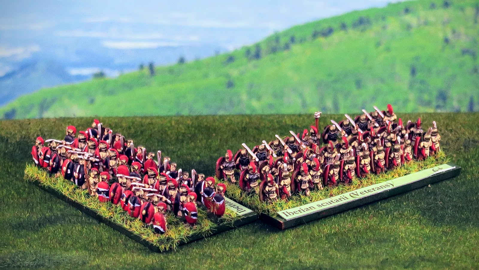 BigLee's 'Miniature Adventures': Iberian Scutarii in Hannibal's Army