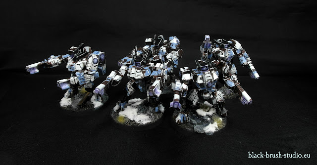 Tau Empire: Army in Winter Camo Scheme