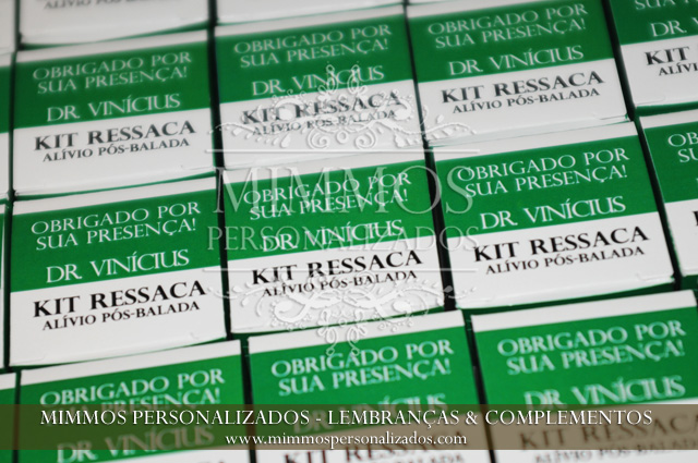 Mimmos Personalizados - Linha Formatura e Corporativo: Caixas de Kit ...
