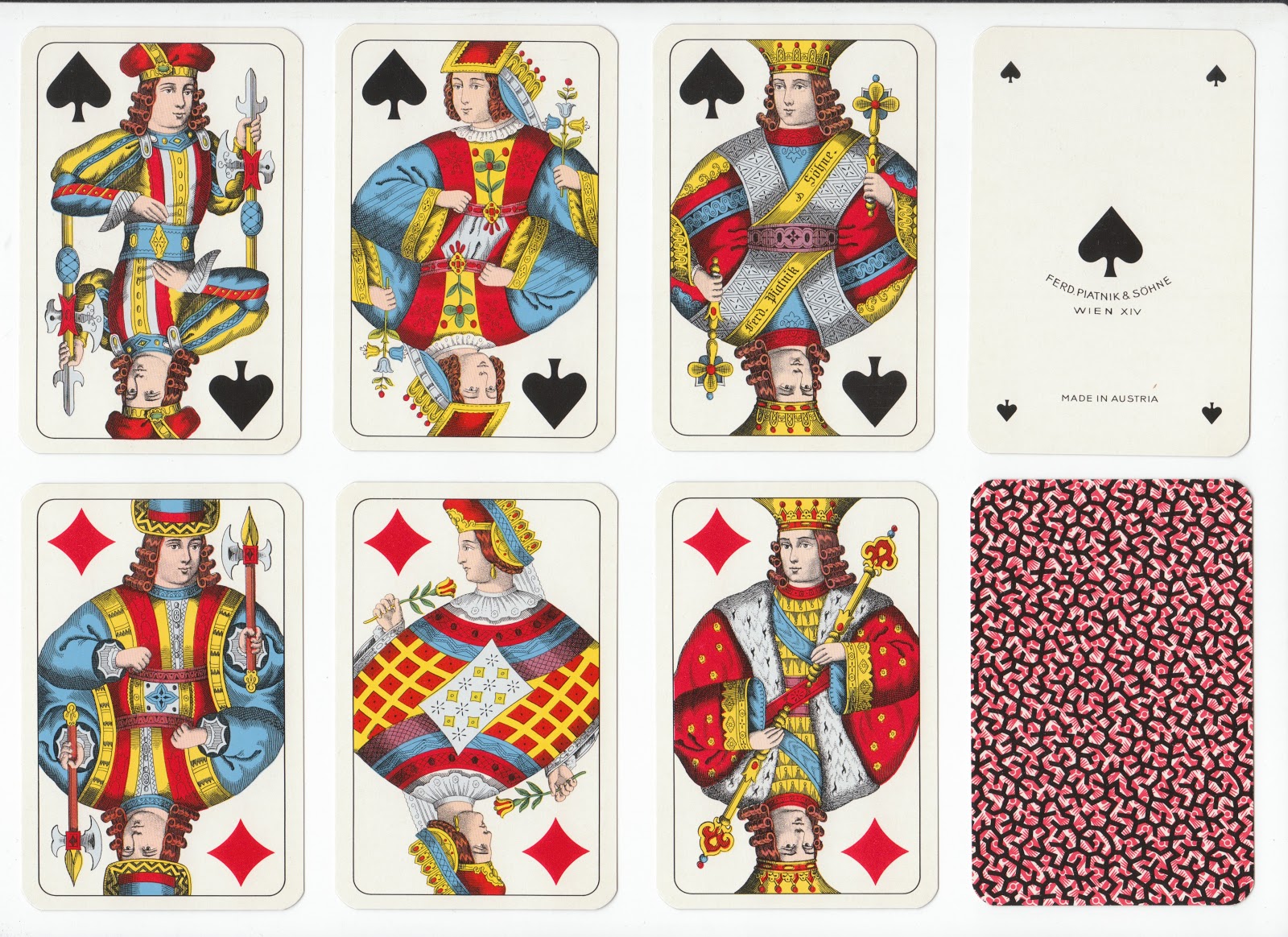 Playing cards and their history: 16: EUROPEAN STANDARD PLAYING CARDS