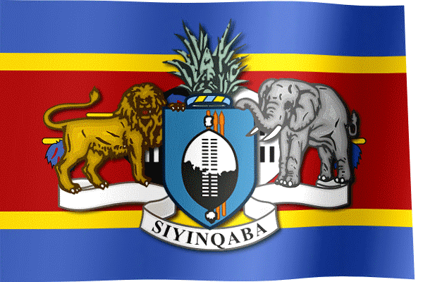 Flag of Eswatini (GIF) - All Waving Flags