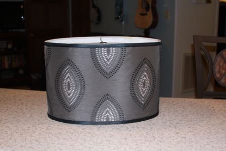 Trunk Junkie: DIY Lamp Shade Redo!