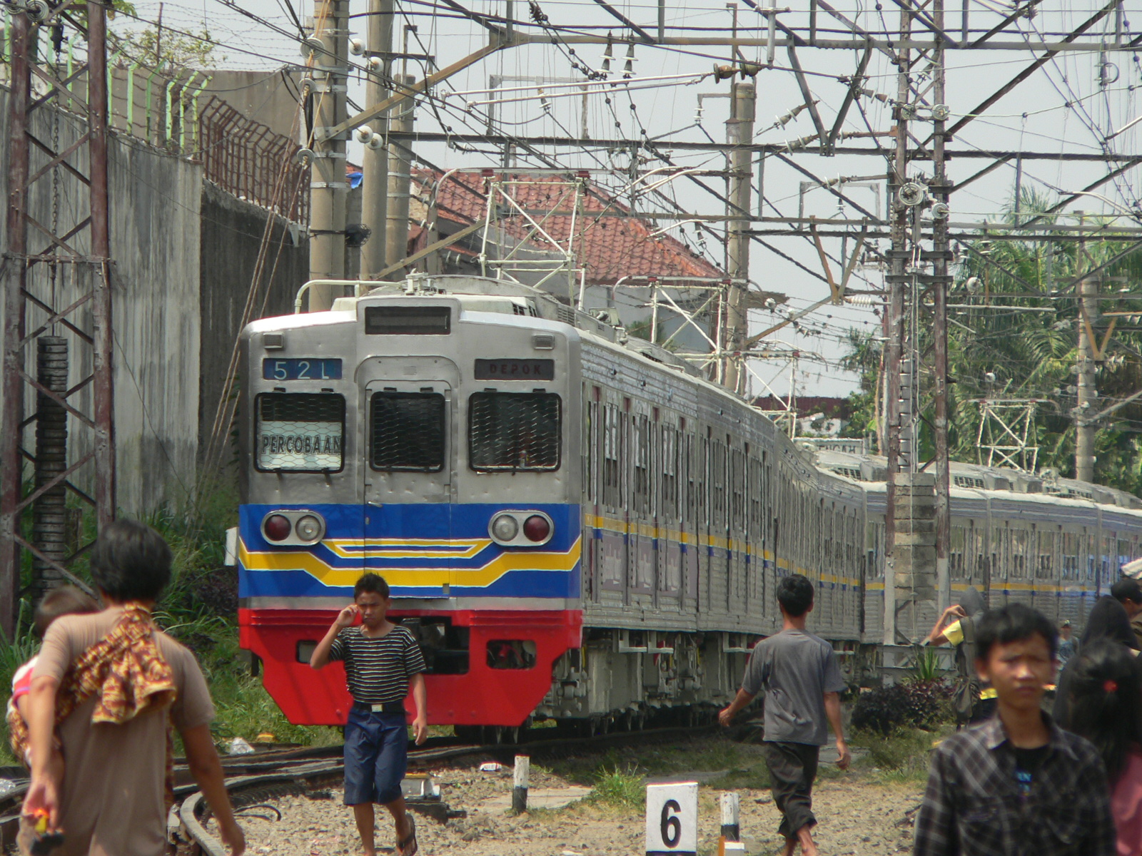 インドネシア鉄道ファン: Trial Run Seri 6000 Ex-Toei 6000 - 6161F | 元都営地下鉄6000系 ...