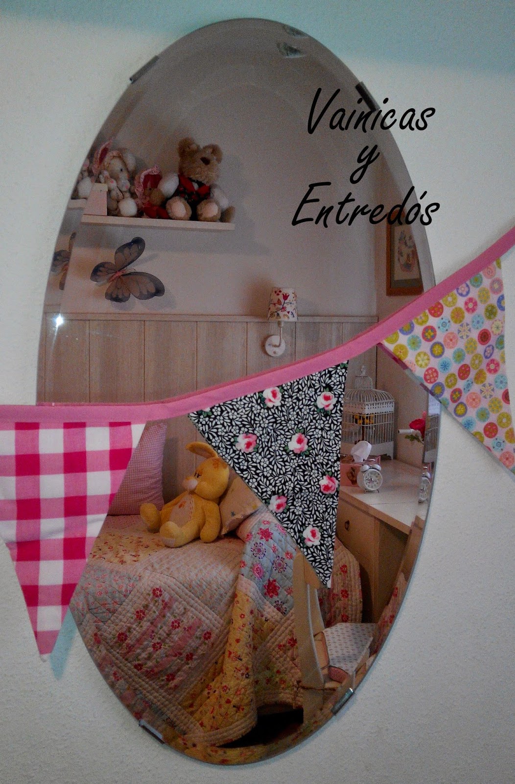 Vainicas y entredós: Tutorial Banderitas decorativas