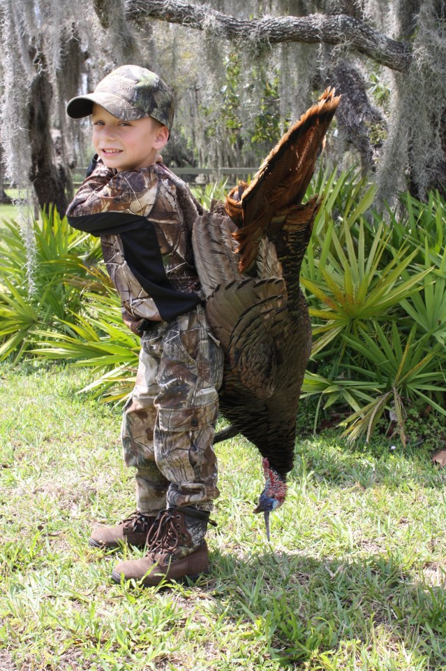 Marian's Hunting Stories, etc., etc., etc...: It's Jake's Gobbler!