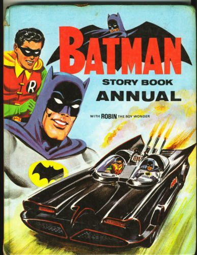 DC Comics Fortress of Memorabilia: British Batman annuals