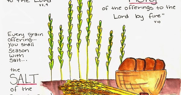 Doodle Through The Bible: Leviticus 2