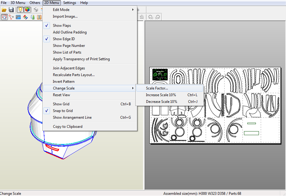 How to show numbers on pepakura designer - largenz