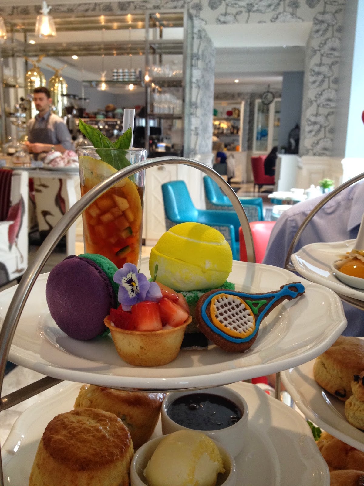 BeautySwot: Wimbledon Afternoon Tea At The Ampersand Hotel London