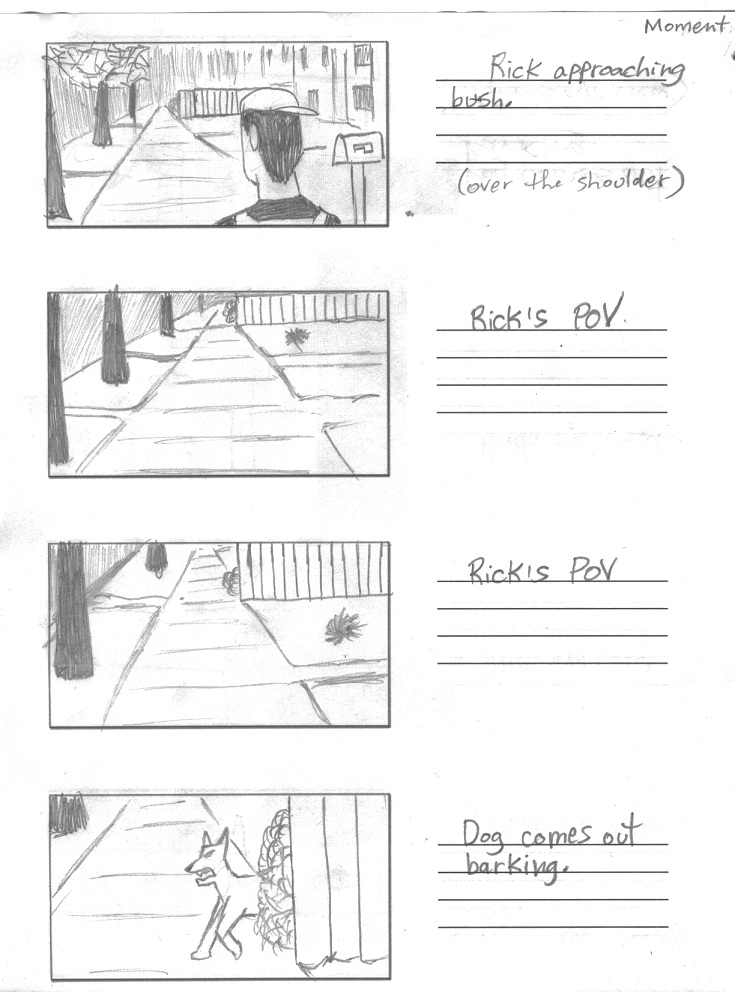 I.A.D.T.: Storyboarding and Camera Angles